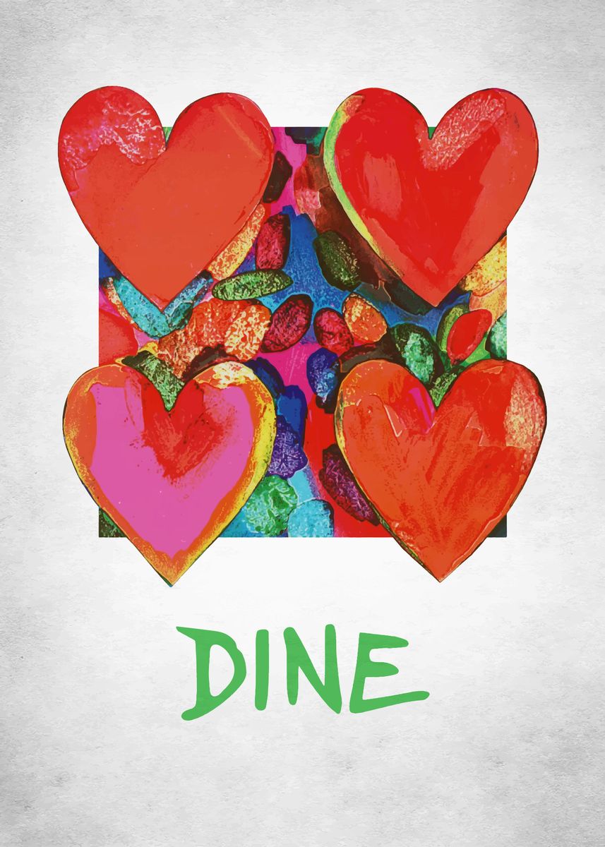 'Jim Dine' Poster, picture, metal print, paint by Bo Kev | Displate
