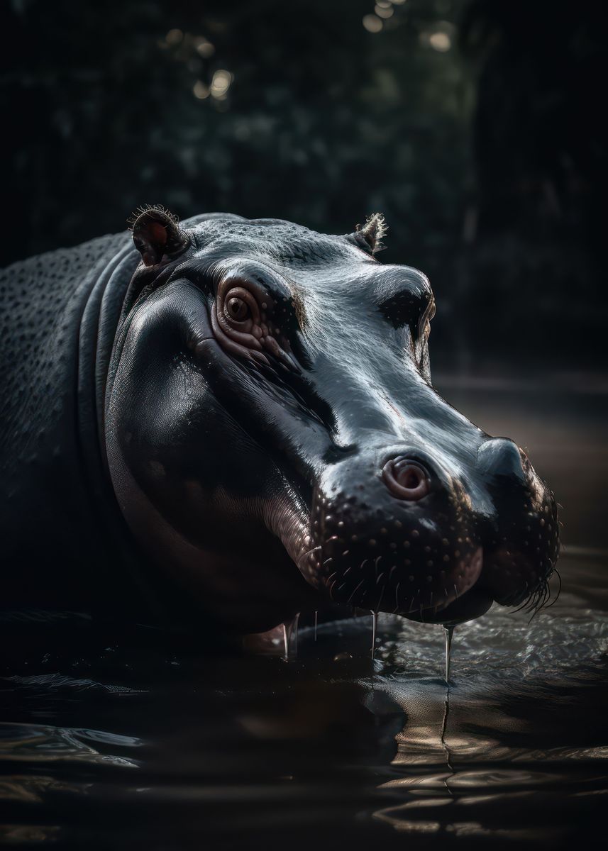 'Gentle Giant' Poster by Zooscape Wildlife | Displate