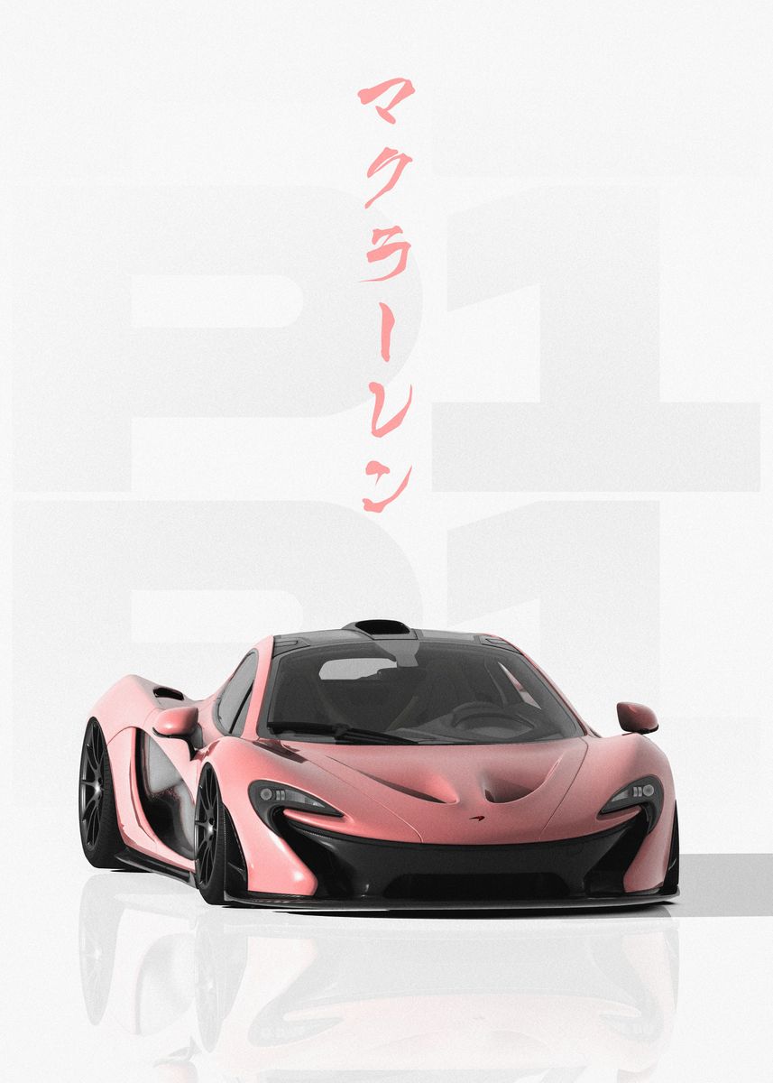 Mclaren P1 Pink