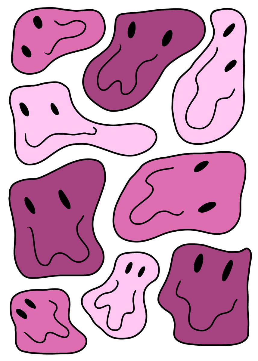 'Wild smiles ' Poster, picture, metal print, paint by Dylan McCarty | Displate