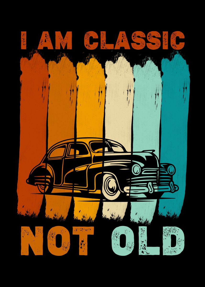 'Classic Car' Poster, picture, metal print, paint by Sabiqul Fahmi ...