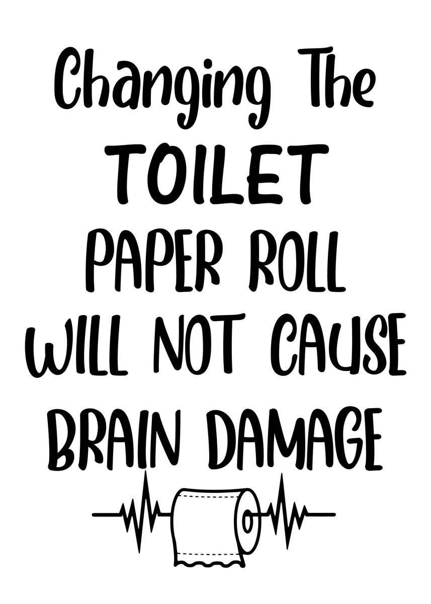 'Funny Toilet ' Poster, picture, metal print, paint by Neo Design ...