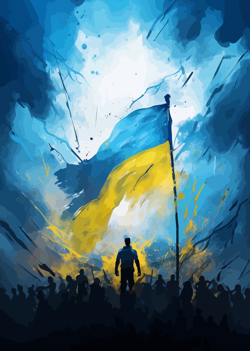 'Stand Tall' Poster, picture, metal print, paint by Simon Clement ...