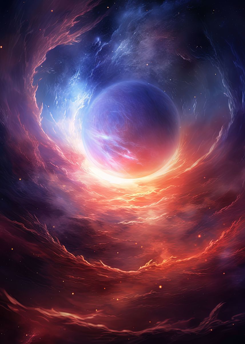 'Deep Space Explorations' Poster by MulletMonkey | Displate