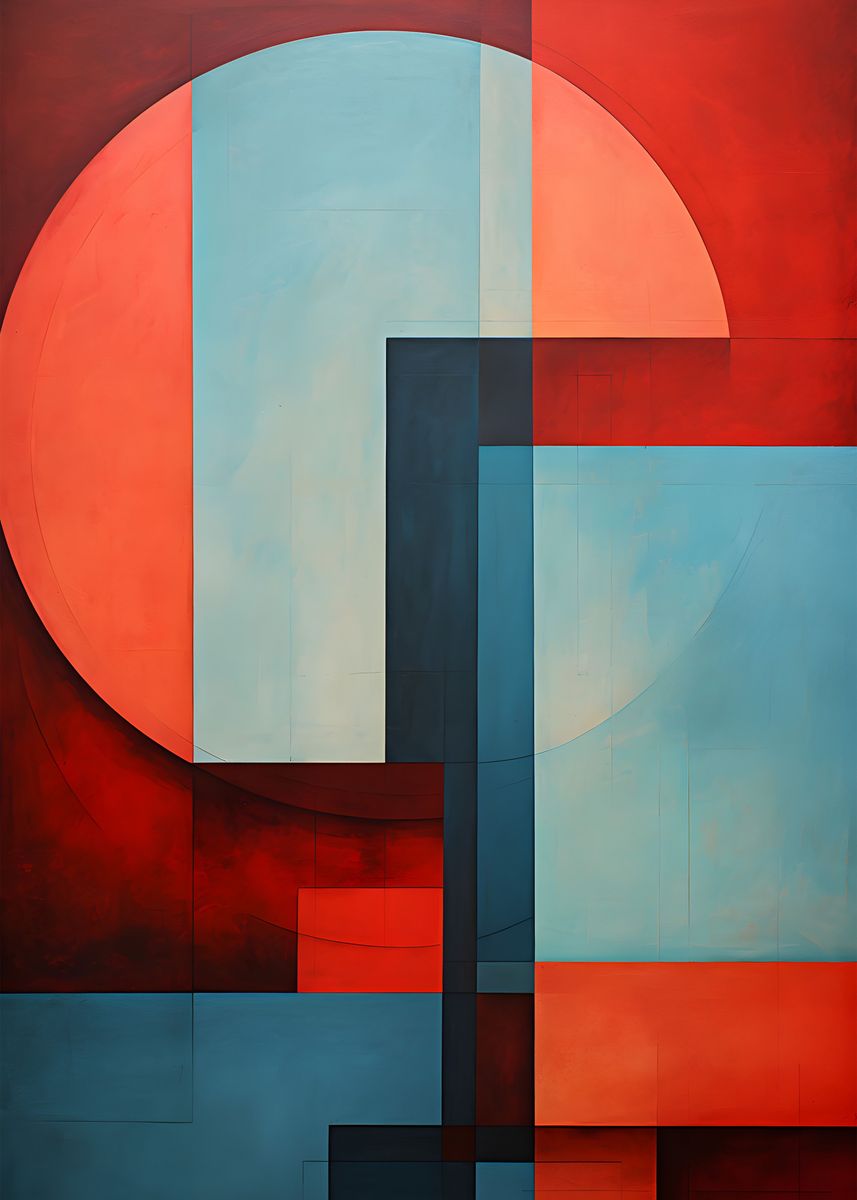 'Abstract expressionism' Poster by Poster Fam | Displate