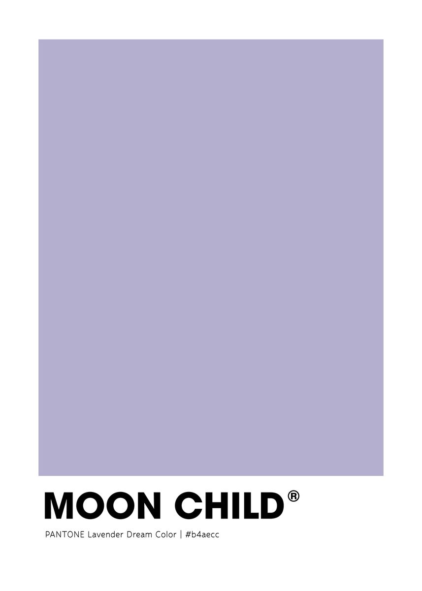 'Moon Child' Poster, picture, metal print, paint by Hakuji Art | Displate