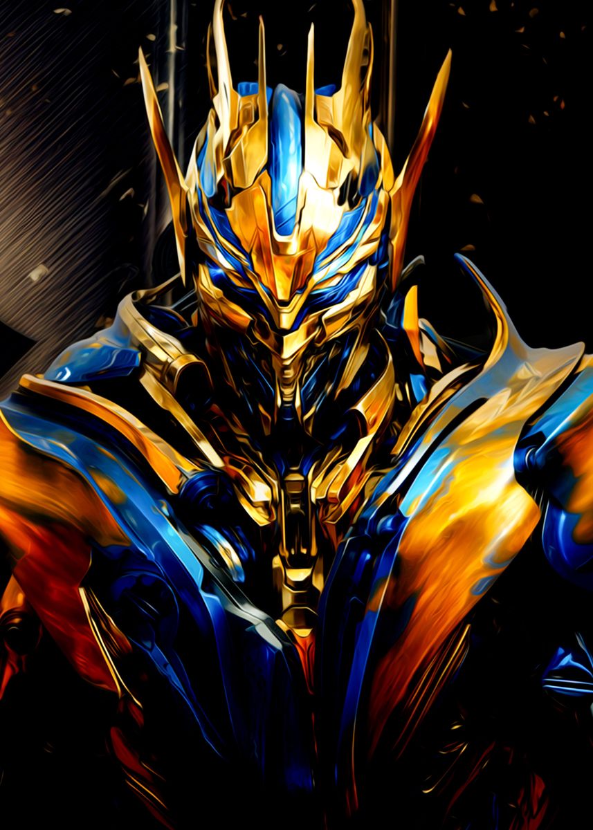 'Cyborg Warrior' Poster, picture, metal print, paint by Ember Riker ...