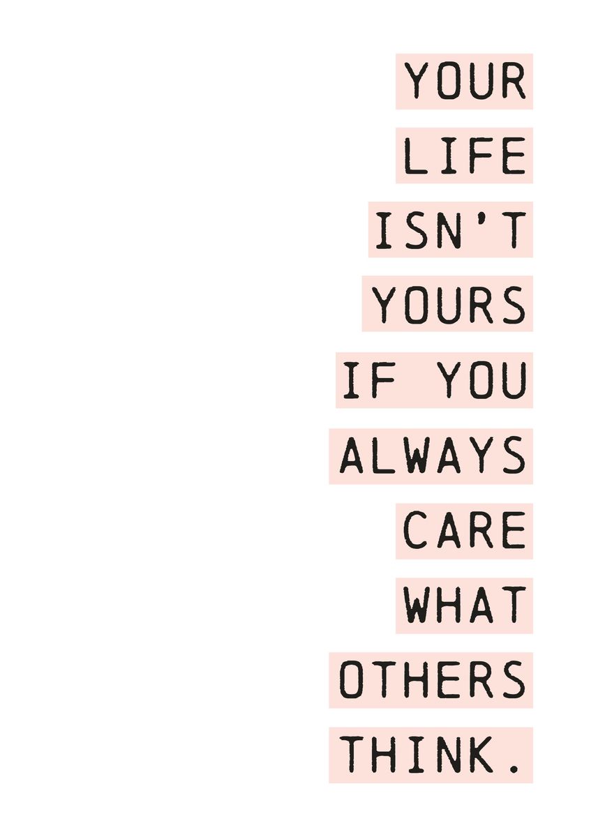 'Inspirational Quote Life' Poster by Team Awesome | Displate