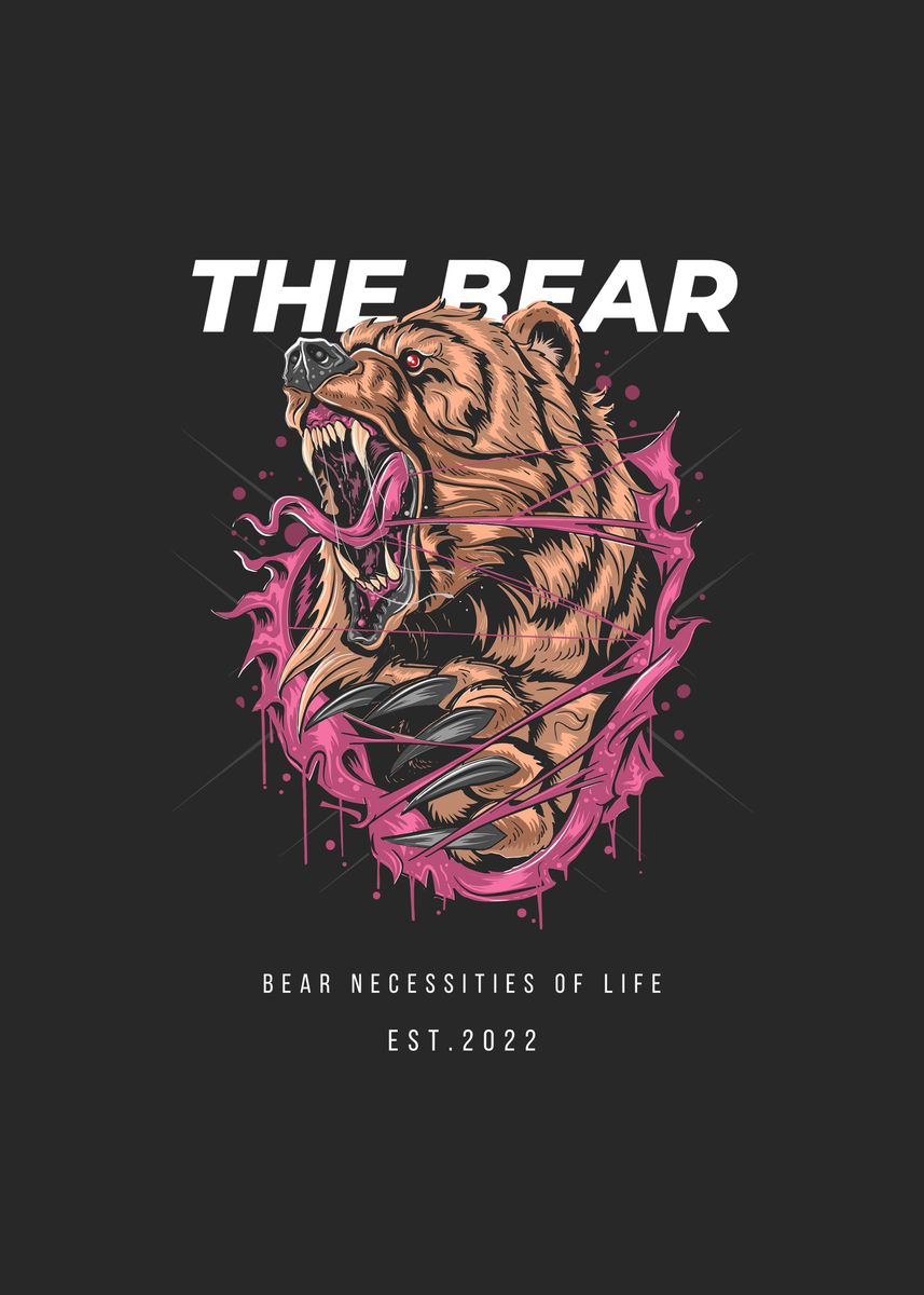 'The Bear' Poster by RyukMiii | Displate
