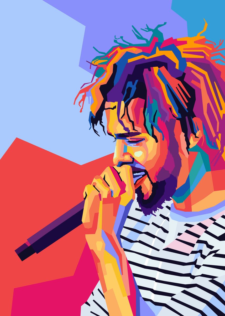 'rap pop art' Poster by Ferdinand | Displate