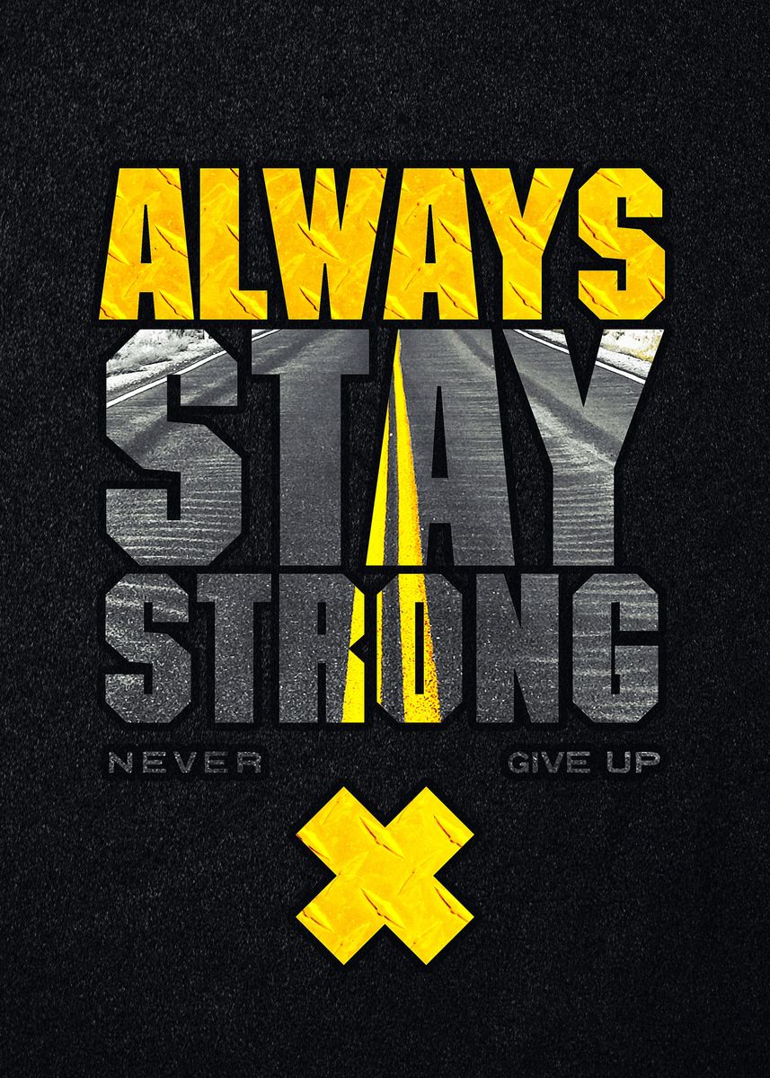 'Life Motivation' Poster, picture, metal print, paint by Angela Kawai ...