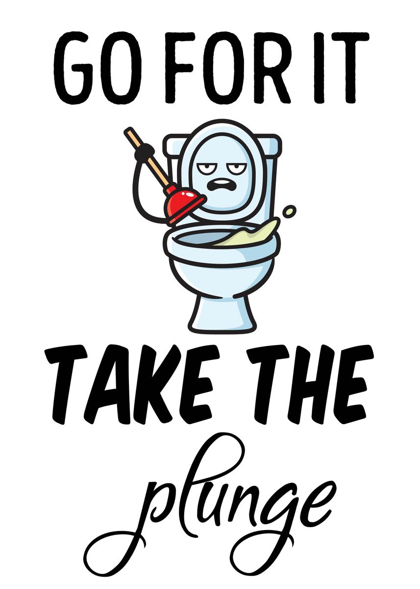 'Bathroom Humor' Poster by Neo Design | Displate