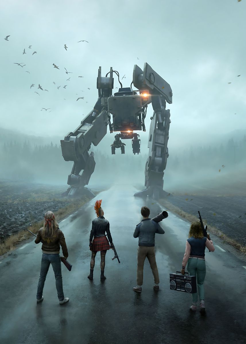 'Generation Zero' Poster, picture, metal print, paint by Martsad MF ...