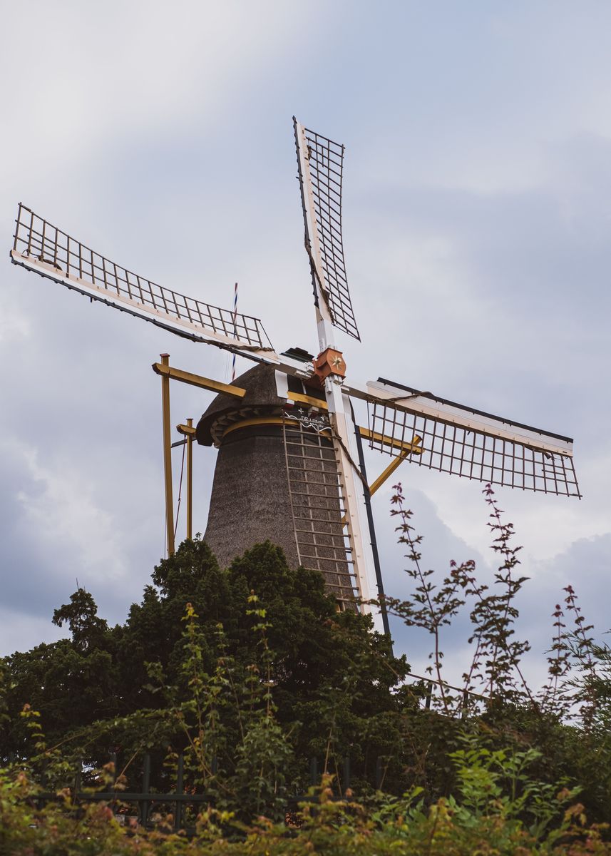 'Windmill Close up' Poster, picture, metal print, paint by Daniel ...