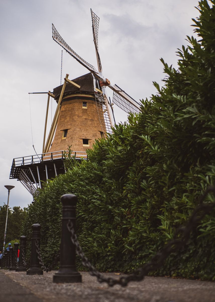 'Windmill' Poster, picture, metal print, paint by Daniel Palichorov ...