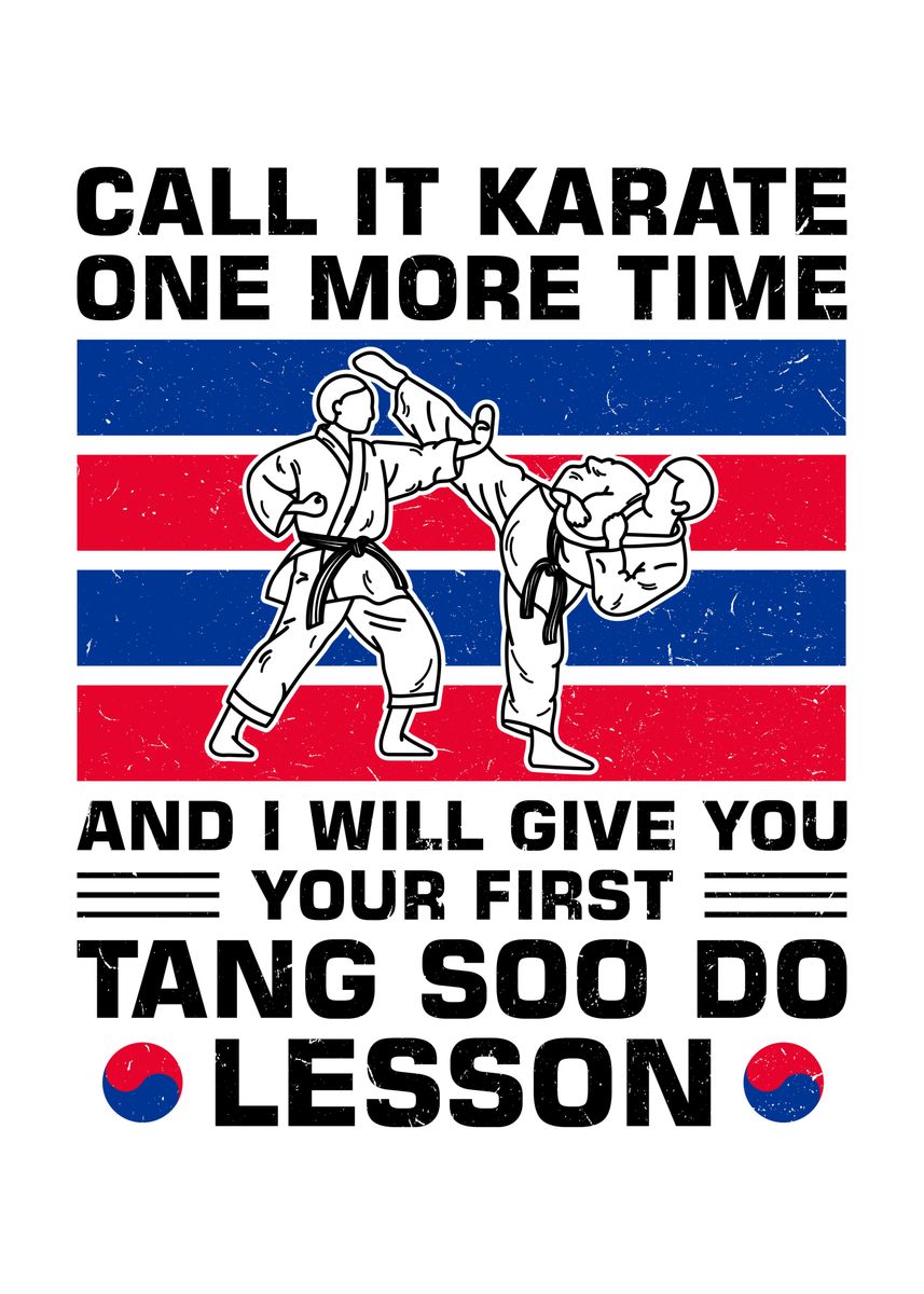 'Tang Soo Do Gift' Poster, picture, metal print, paint by Michael ...