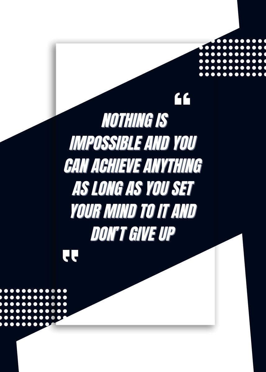 'Daily Motivation' Poster by Yudha Anggara | Displate