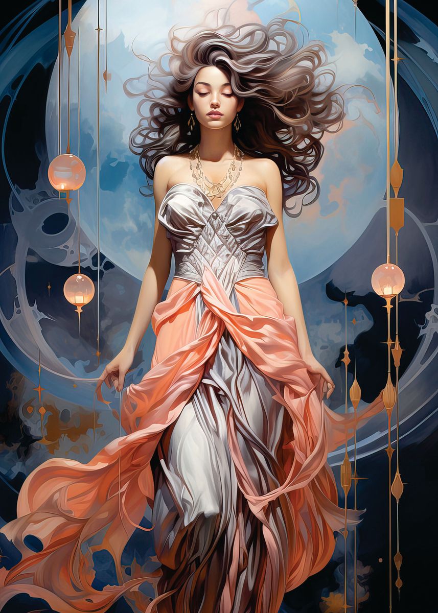 'Ai Generated Woman' Poster, picture, metal print, paint by ABDULKADIR ...