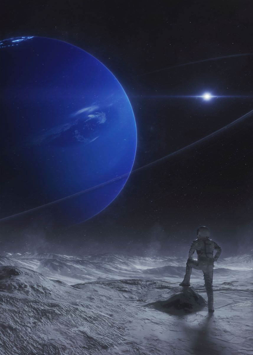 'Neptune' Poster by Void Seven | Displate