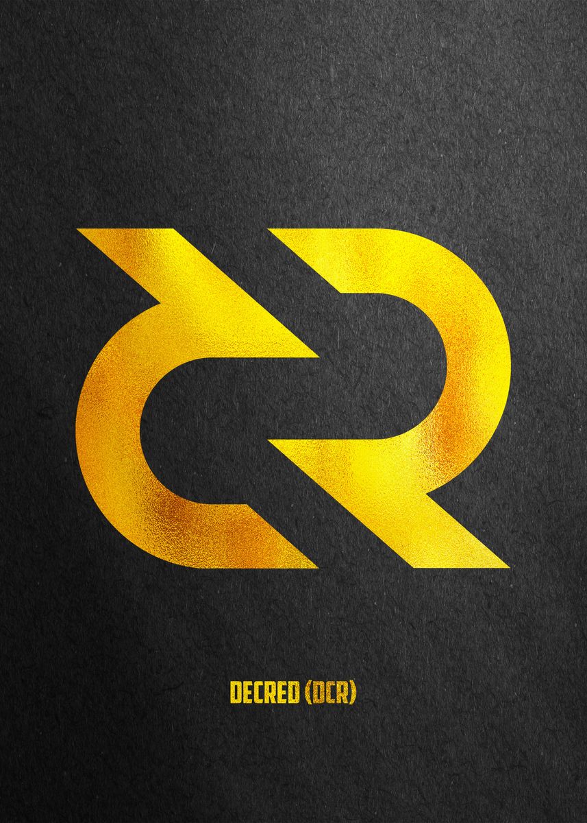 'Decred Coin' Poster by Trending Music Retro | Displate