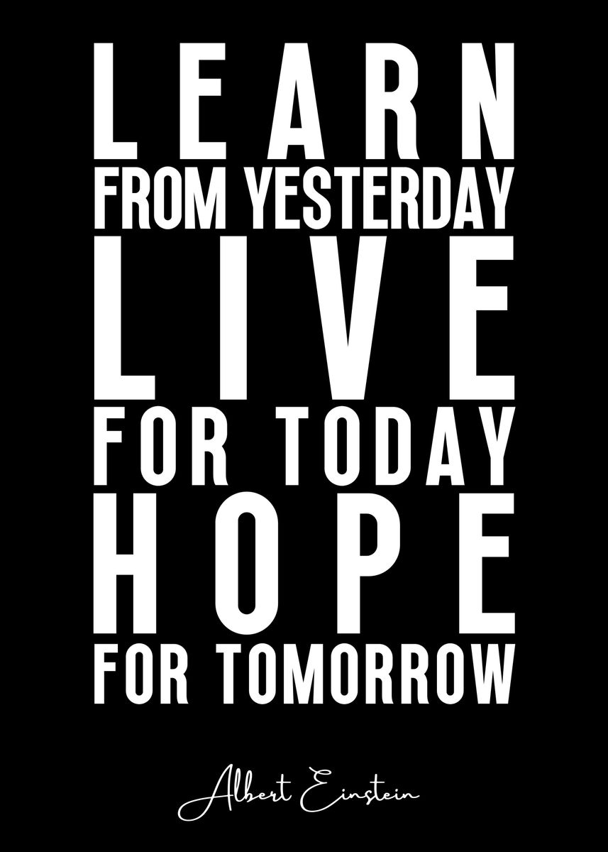 'Albert Einstein' Poster by Wezt Studio | Displate