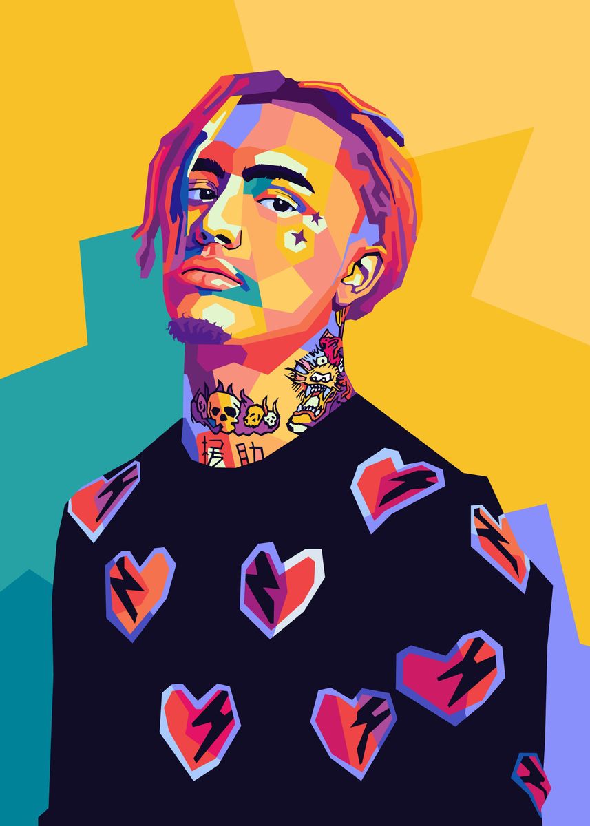 'musician rap pump pop art' Poster by Ferdinand | Displate