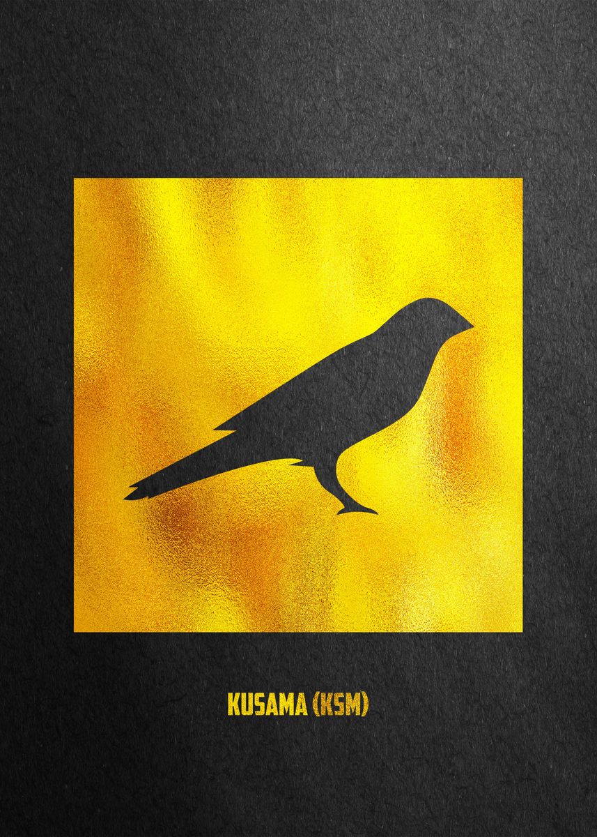 'Kusama' Poster, picture, metal print, paint by Trending Music Retro ...