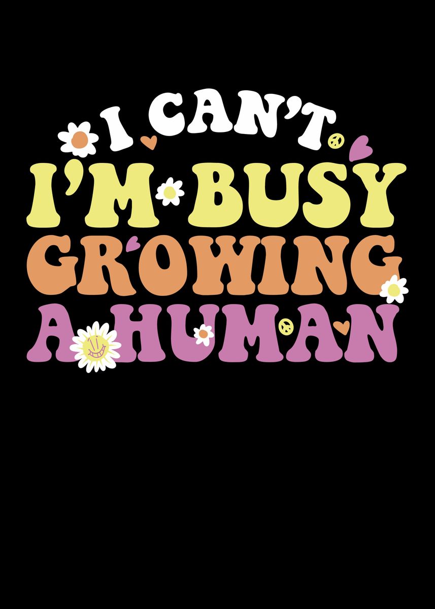 'Funny Expecting Mom I' Poster, picture, metal print, paint by ...