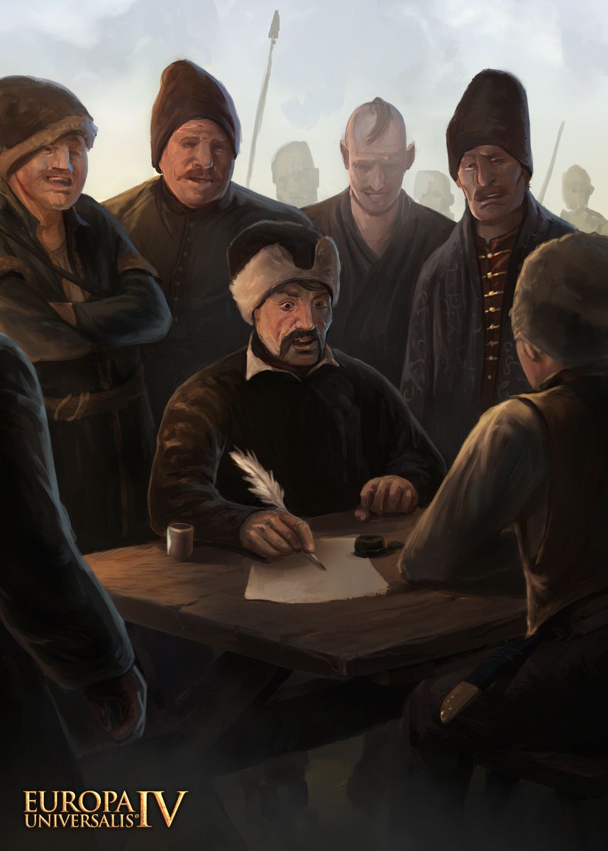 'Cossacks Portrait' Poster, picture, metal print, paint by Europa ...