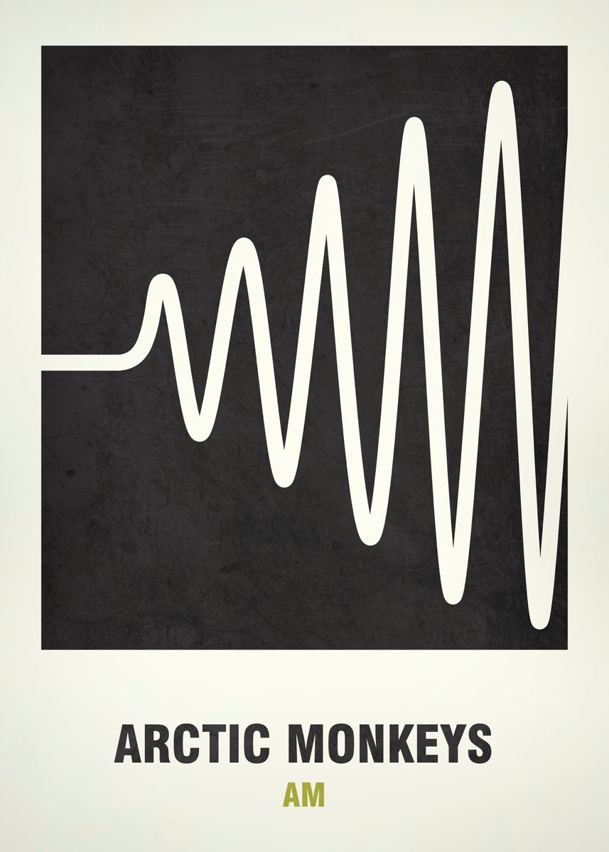 'AM' Poster, picture, metal print, paint by KIMIDIGI | Displate