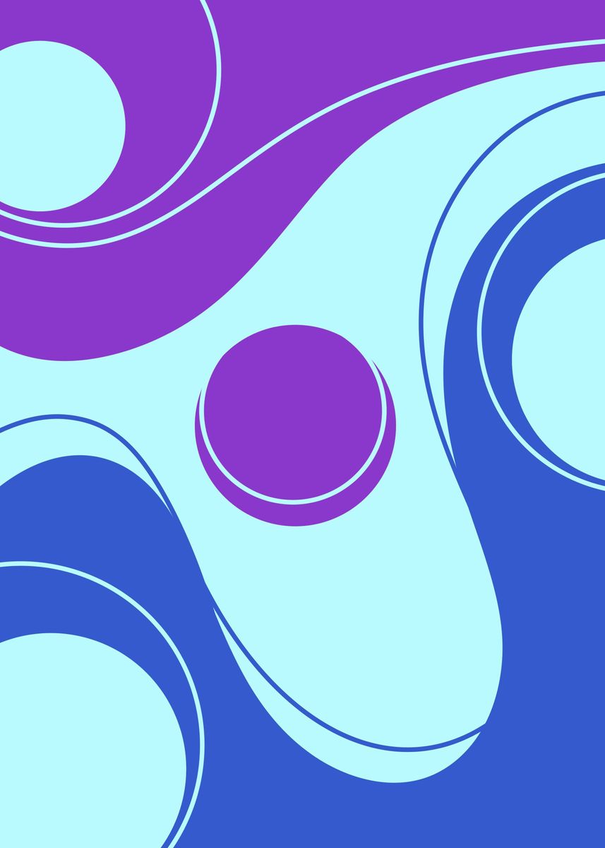 'Abstract V2' Poster by Art Fundamentals | Displate