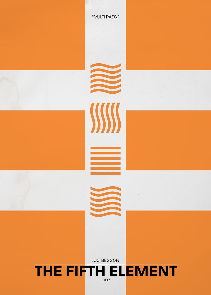 'The Fifth Element' Poster, picture, metal print, paint by ...