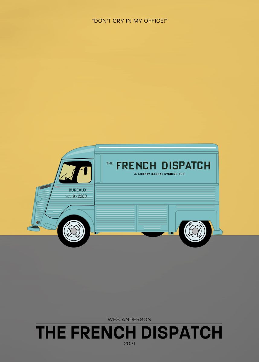 'The French Dispatch' Poster, picture, metal print, paint by ...