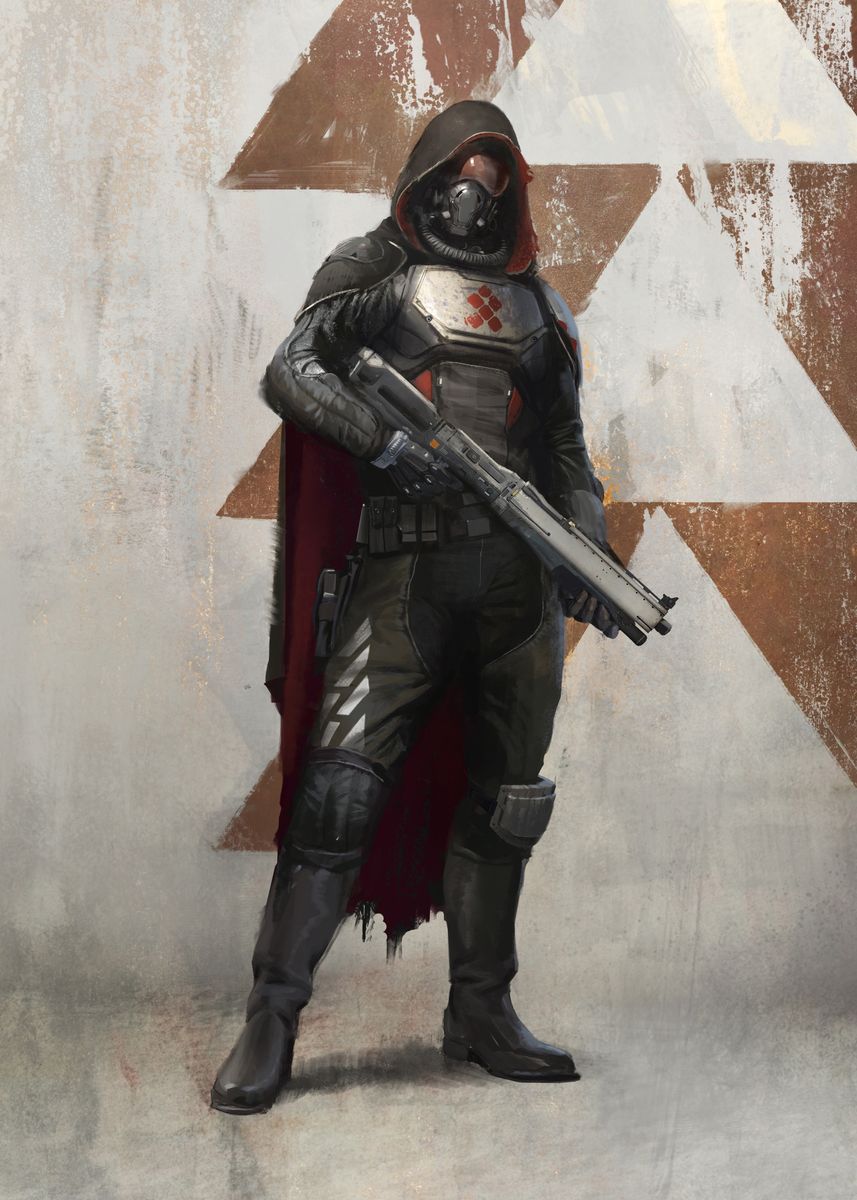 'Hunter Guardian' Poster, picture, metal print, paint by Destiny Game ...