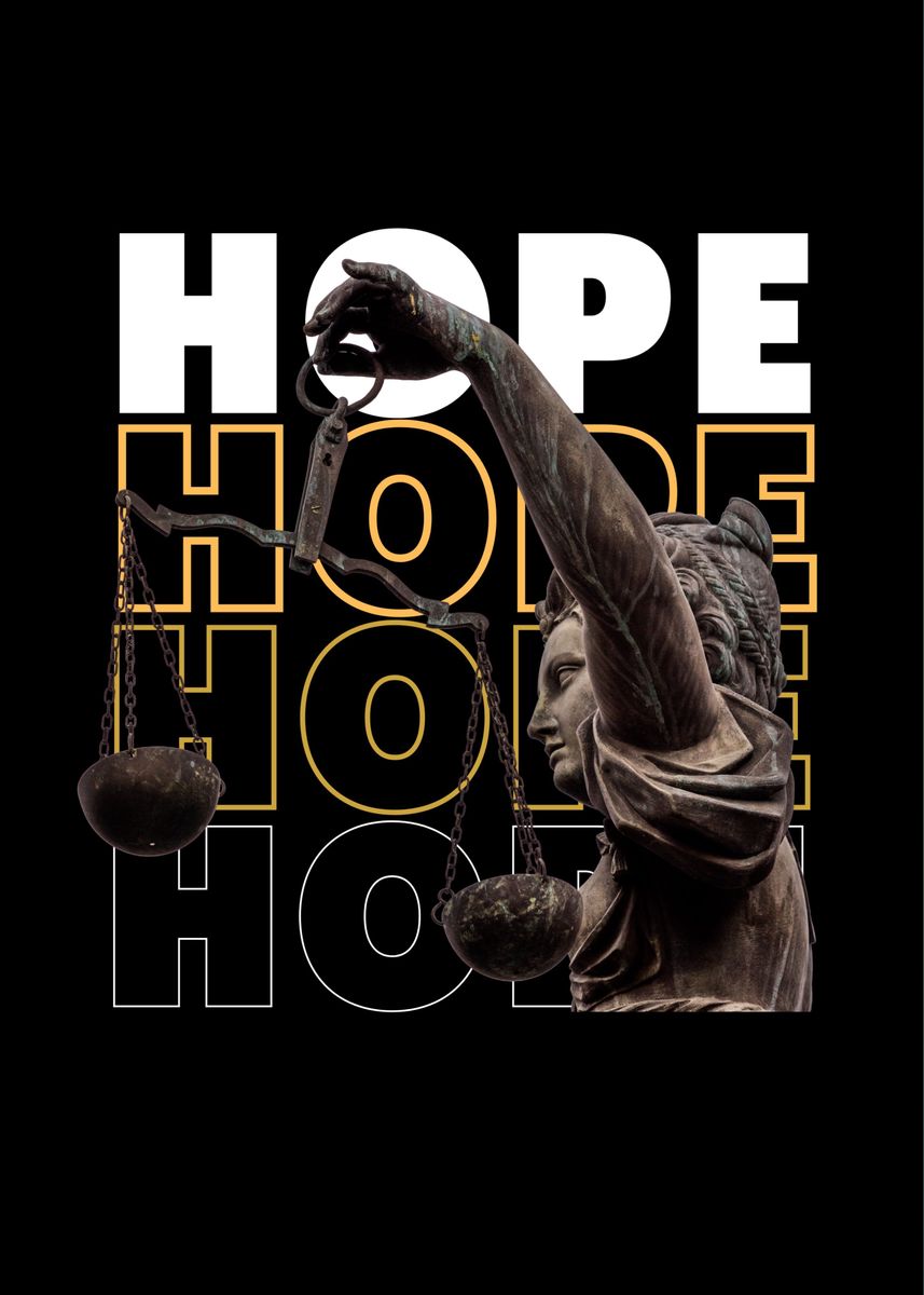 'hope quotes funny' Poster, picture, metal print, paint by Hamsah ...