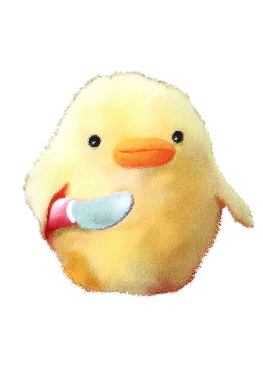 'Duck Meme' Poster, picture, metal print, paint by Meme Daily | Displate