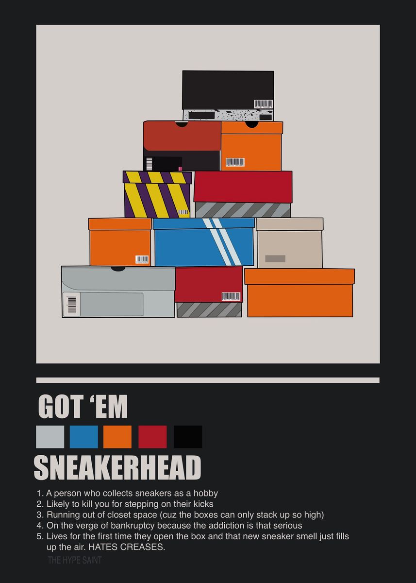 'Hype Box' Poster, picture, metal print, paint by Lardis Art | Displate