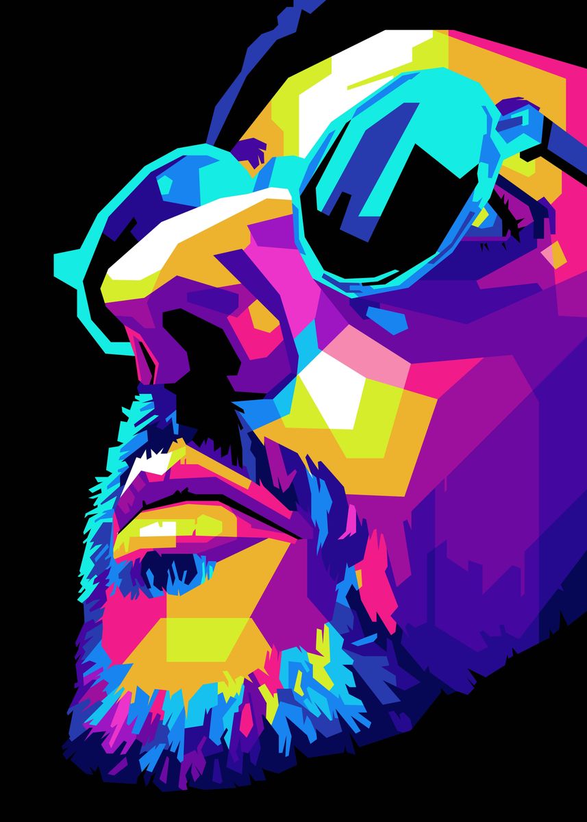 'Leon WPAP Art' Poster by godansz | Displate