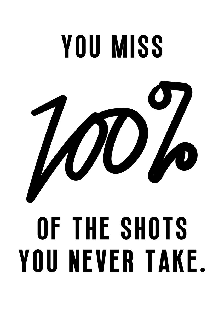 'Take the Shot' Poster, picture, metal print, paint by Wezt Studio ...