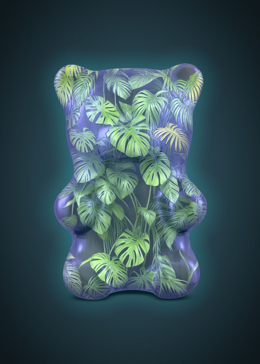 'Gummy Bear 7' Poster by 1x Merch | Displate