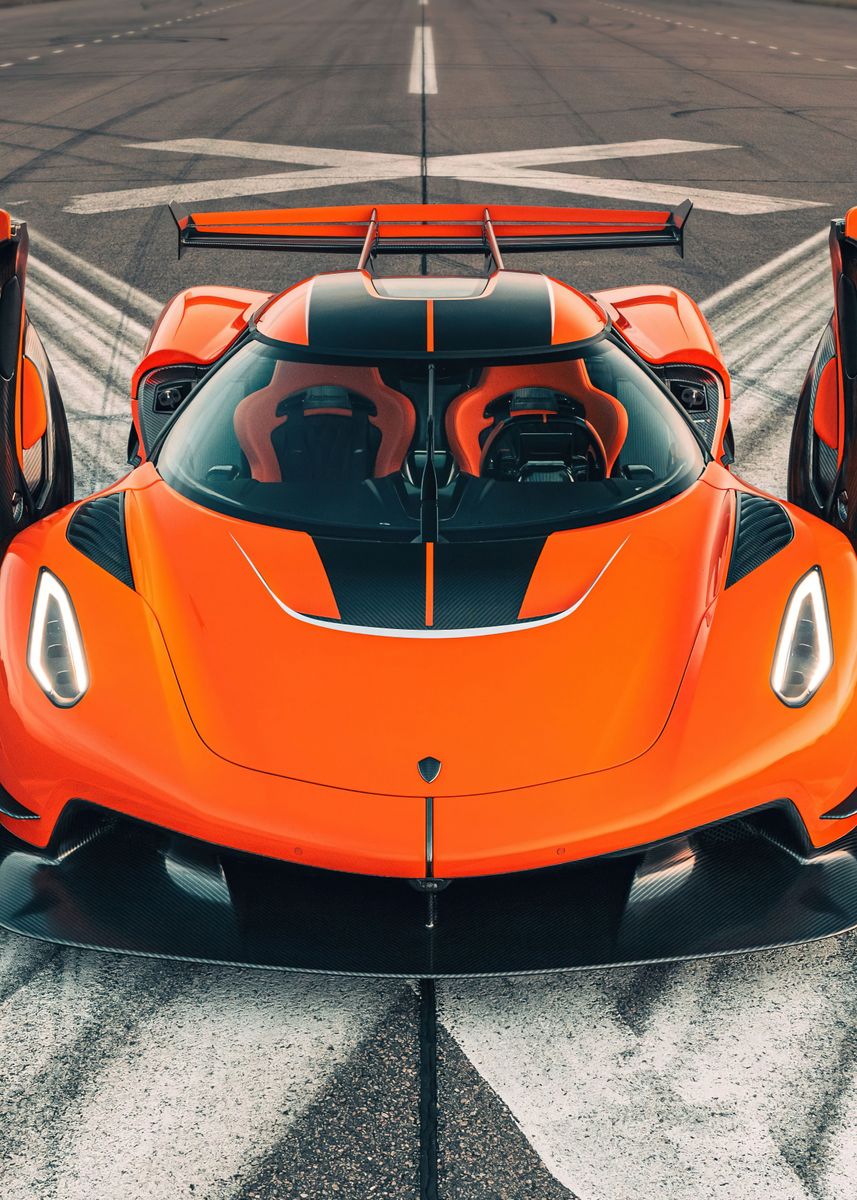 'Hyper Car' Poster, picture, metal print, paint by Richard Art | Displate