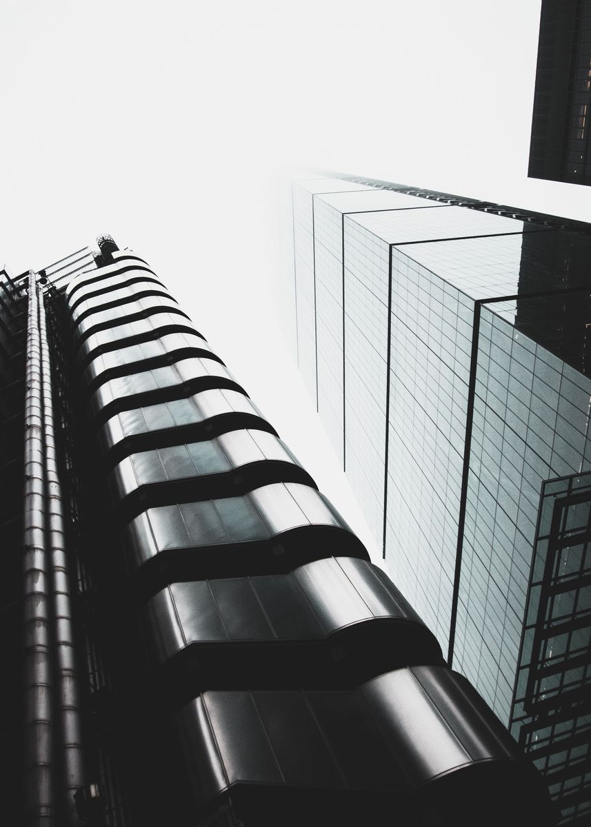 'High Rise Buildings' Poster, picture, metal print, paint by zforce ...