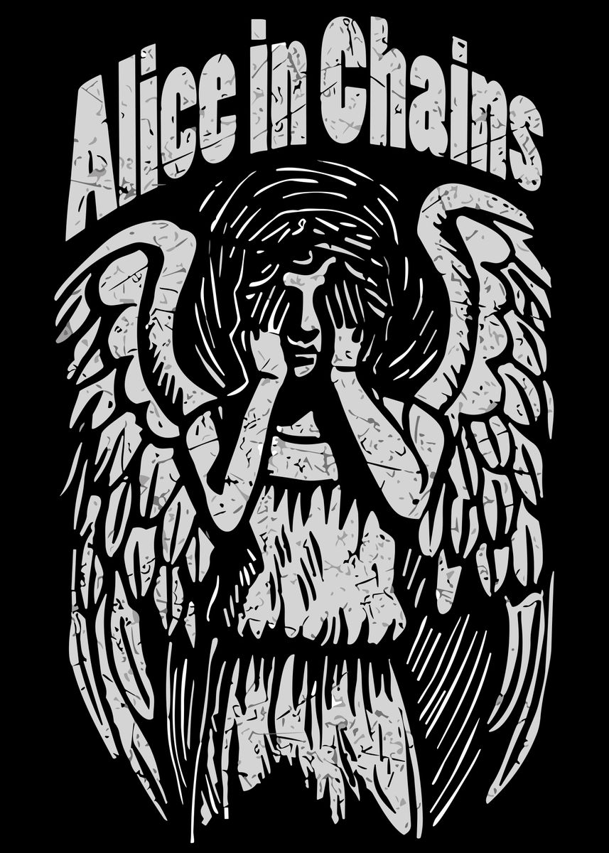 'Alice in Chains' Poster, picture, metal print, paint by Laura Winstead ...