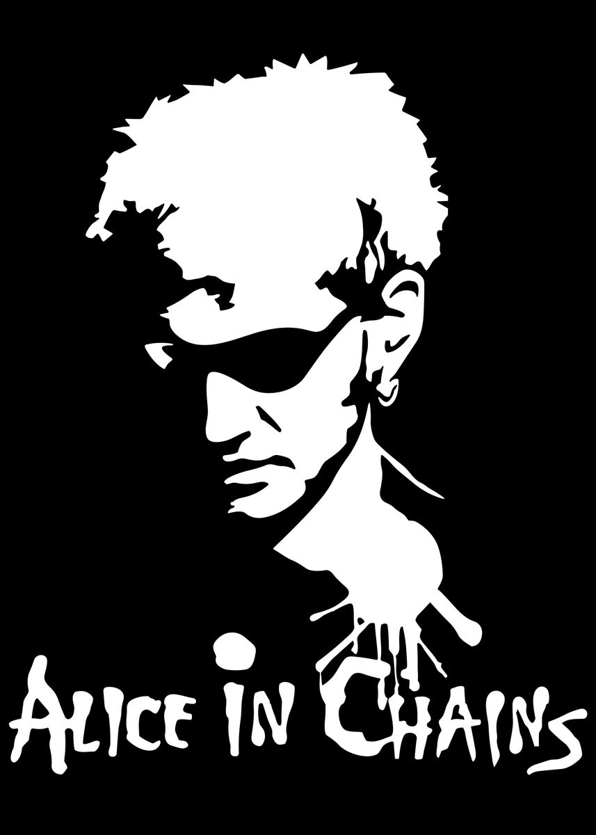 'Alice in Chains' Poster, picture, metal print, paint by Laura Winstead ...