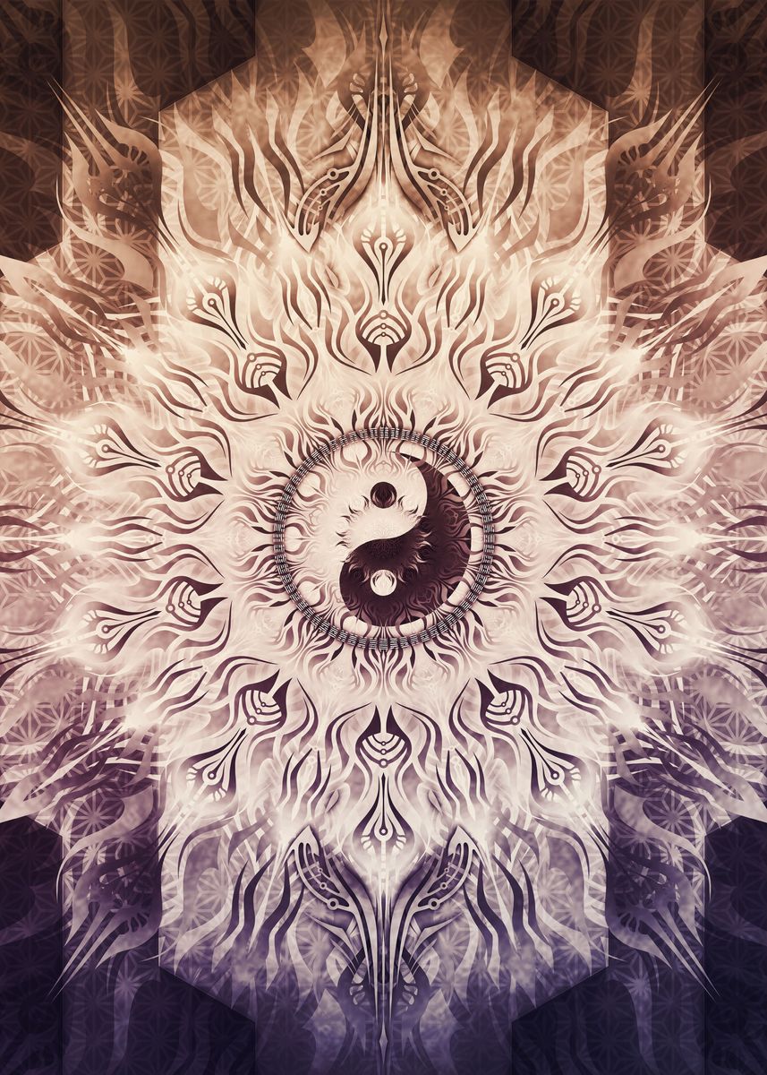 'Zen Mood' Poster, picture, metal print, paint by Kenneth Haarstrich ...