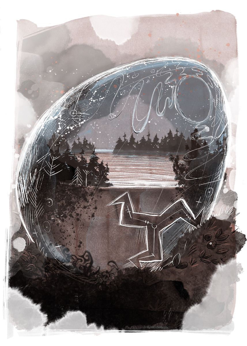 'Creation of the world' Poster by Ed Labetski | Displate