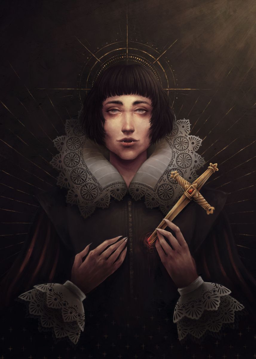 'The Count' Poster by Maria Jose Rovira | Displate