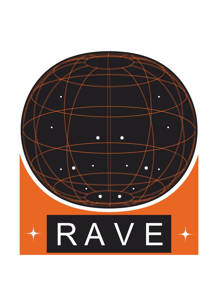 'Rave' Poster, picture, metal print, paint by Dede wiradinata | Displate