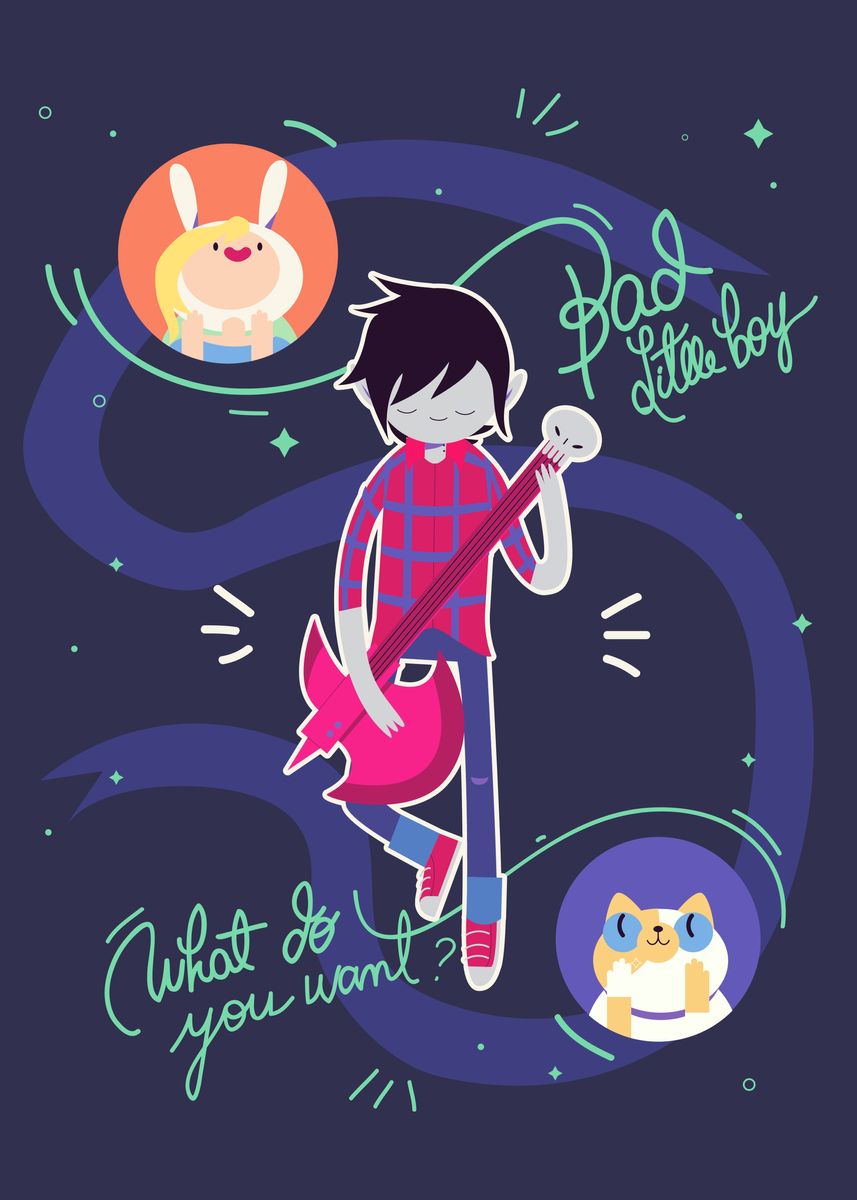 'What Do You Want?' Poster, picture, metal print, paint by Cartoon ...