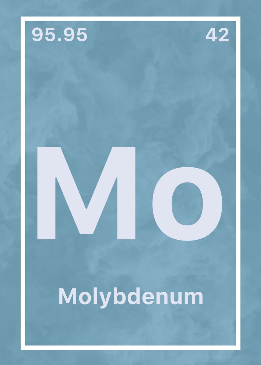 'Molybdenum' Poster by Tim | Displate
